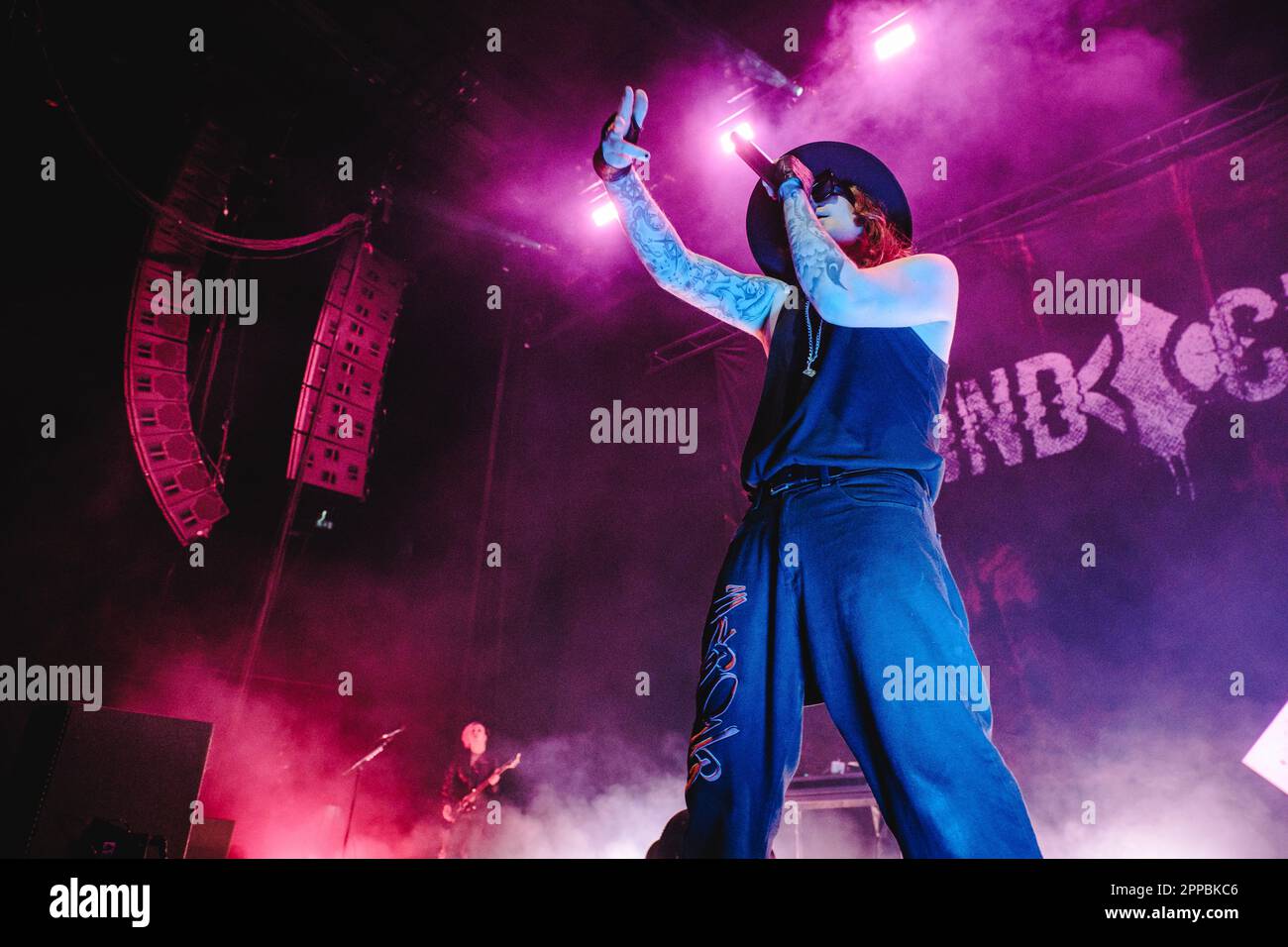 Zurich, Switzerland. 22nd Apr, 2023. The Finnish nu metal band Blind ...