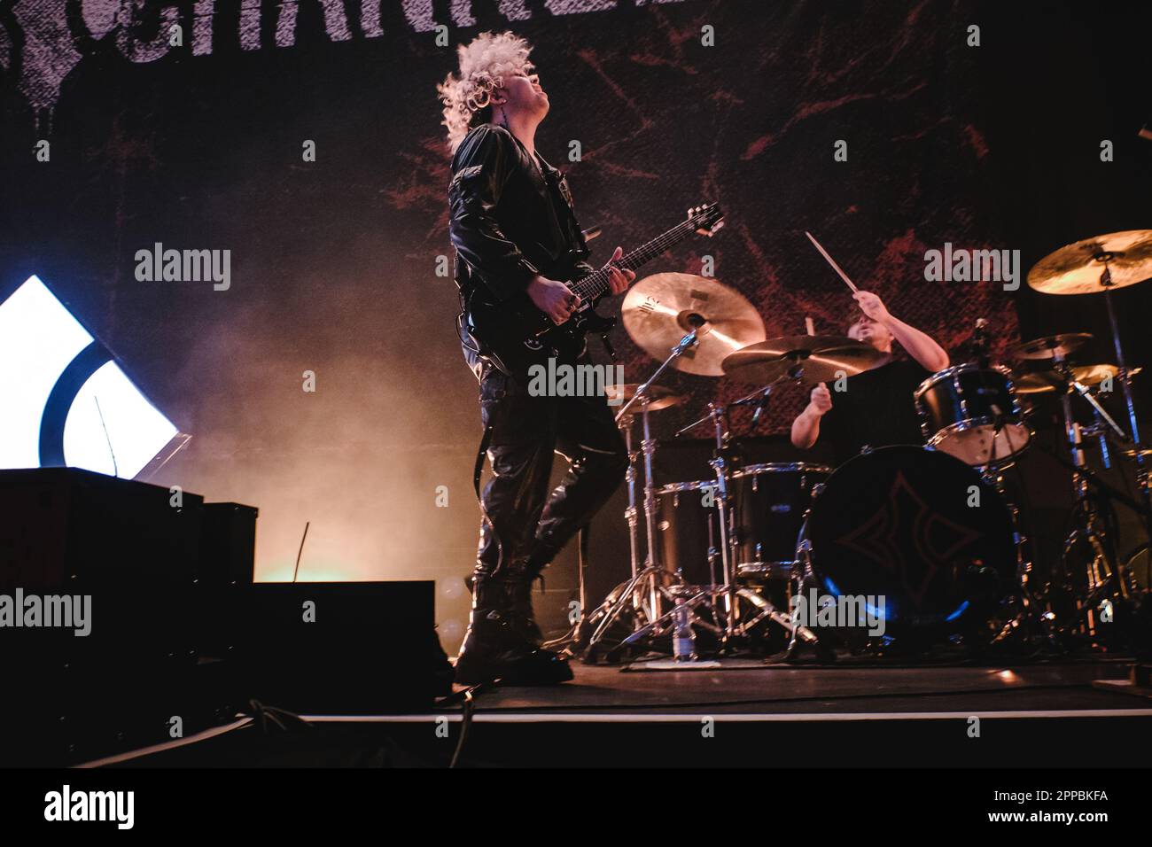 Zurich, Switzerland. 22nd Apr, 2023. The Finnish nu metal band Blind ...