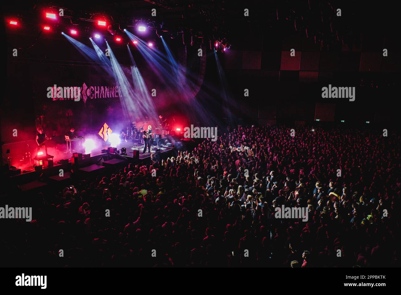 Zurich, Switzerland. 22nd Apr, 2023. The Finnish nu metal band Blind ...