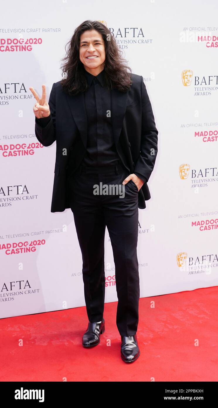 Christo Fernandez attending the Bafta Television Craft Awards at The ...