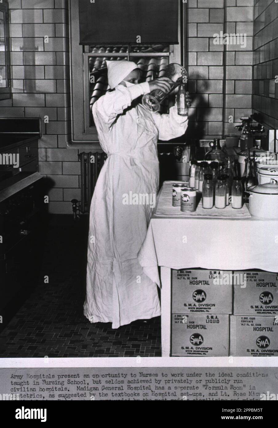 "Formula Room" at Madigan General Hospital Stock Photo - Alamy