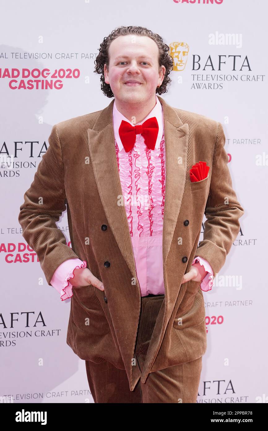 Jack Rooke attending the Bafta Television Craft Awards at The Brewery ...