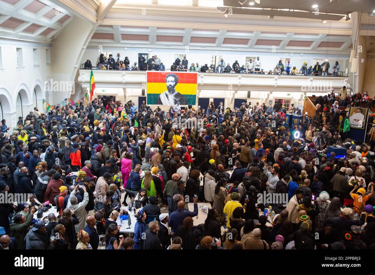 People at Jah Shaka's Nine Nigh at the Great Hall, Goldsmith's ...
