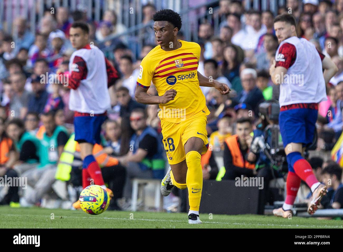 Barcelona, Spain. 23rd Apr, 2023. BARCELONA, SPAIN - APRIL 23: Alex ...