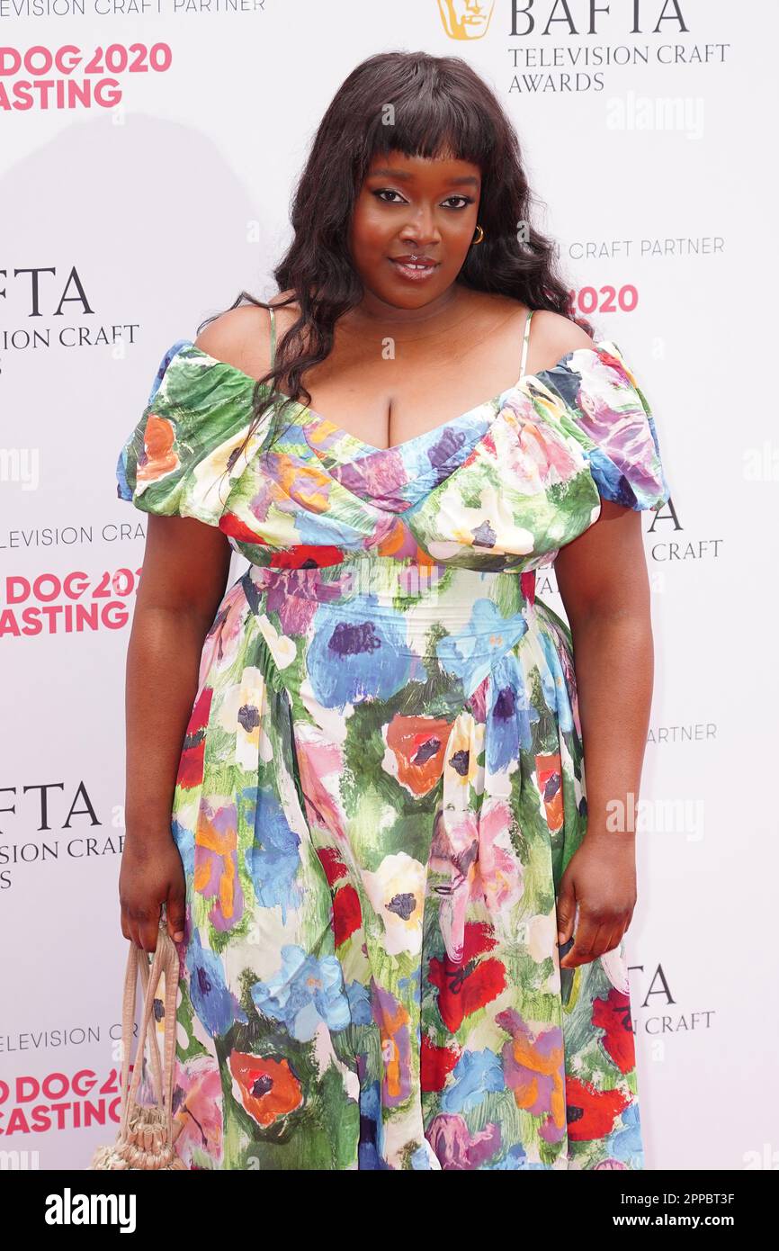 Lolly Adefope attending the Bafta Television Craft Awards at The ...