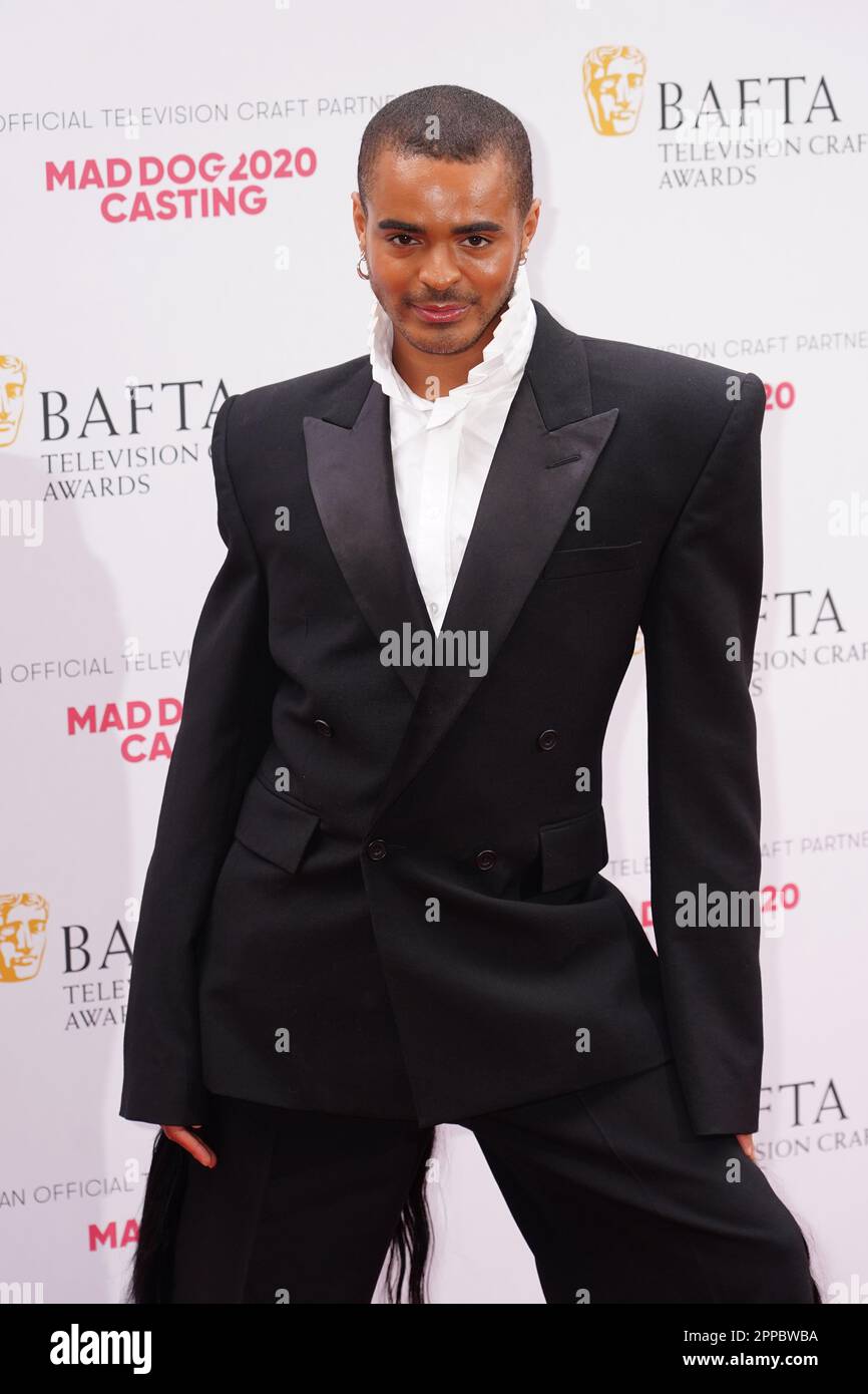Leyton Williams attending the Bafta Television Craft Awards at The ...