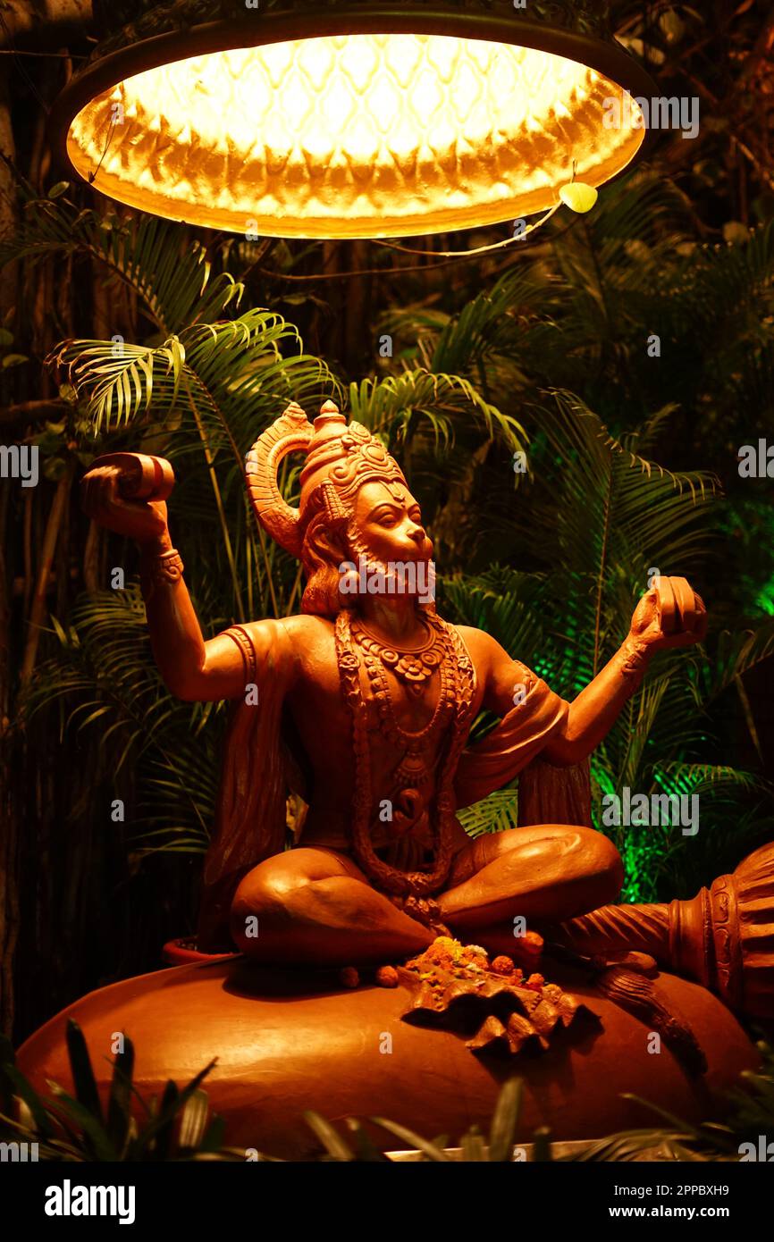 The Statue of Lord Hanuman Stock Photo - Alamy