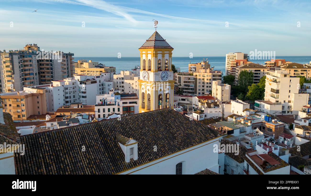 Church of La Encarnación in the city centre of Marbella, Andalucía ...