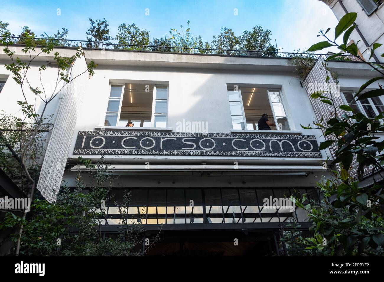 External entrance of 10 Corso Como, famous shopping and dining complex ...