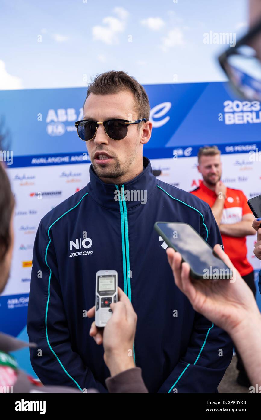 Berlin, Germany. 23rd Apr, 2023. KVYAT Daniil, NIO 333 Formula E Team ...