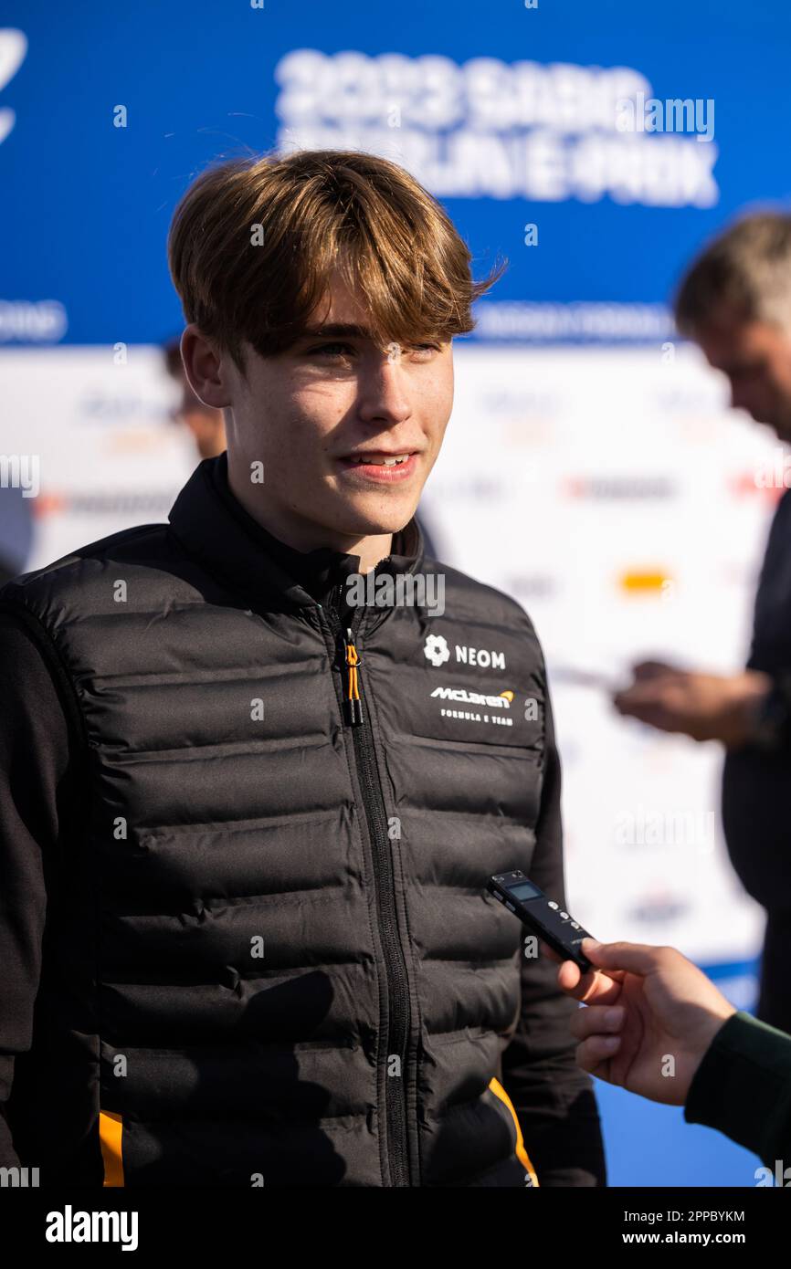 Berlin, Germany. 23rd Apr, 2023. BROWNING Luke (gbr), Neom McLaren ...