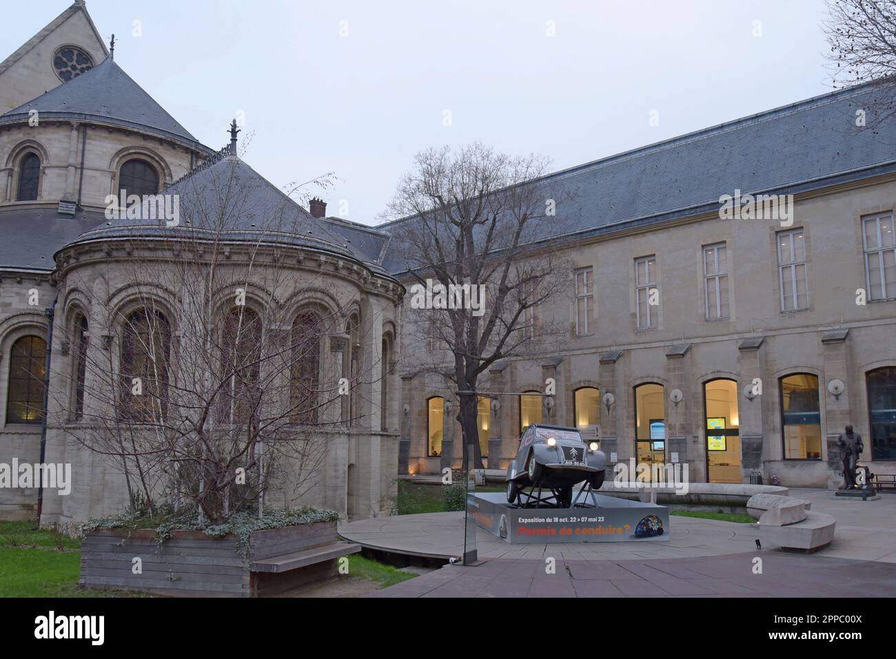 A Citroen 2CV display for a special exhibition Permis De Conduire ...