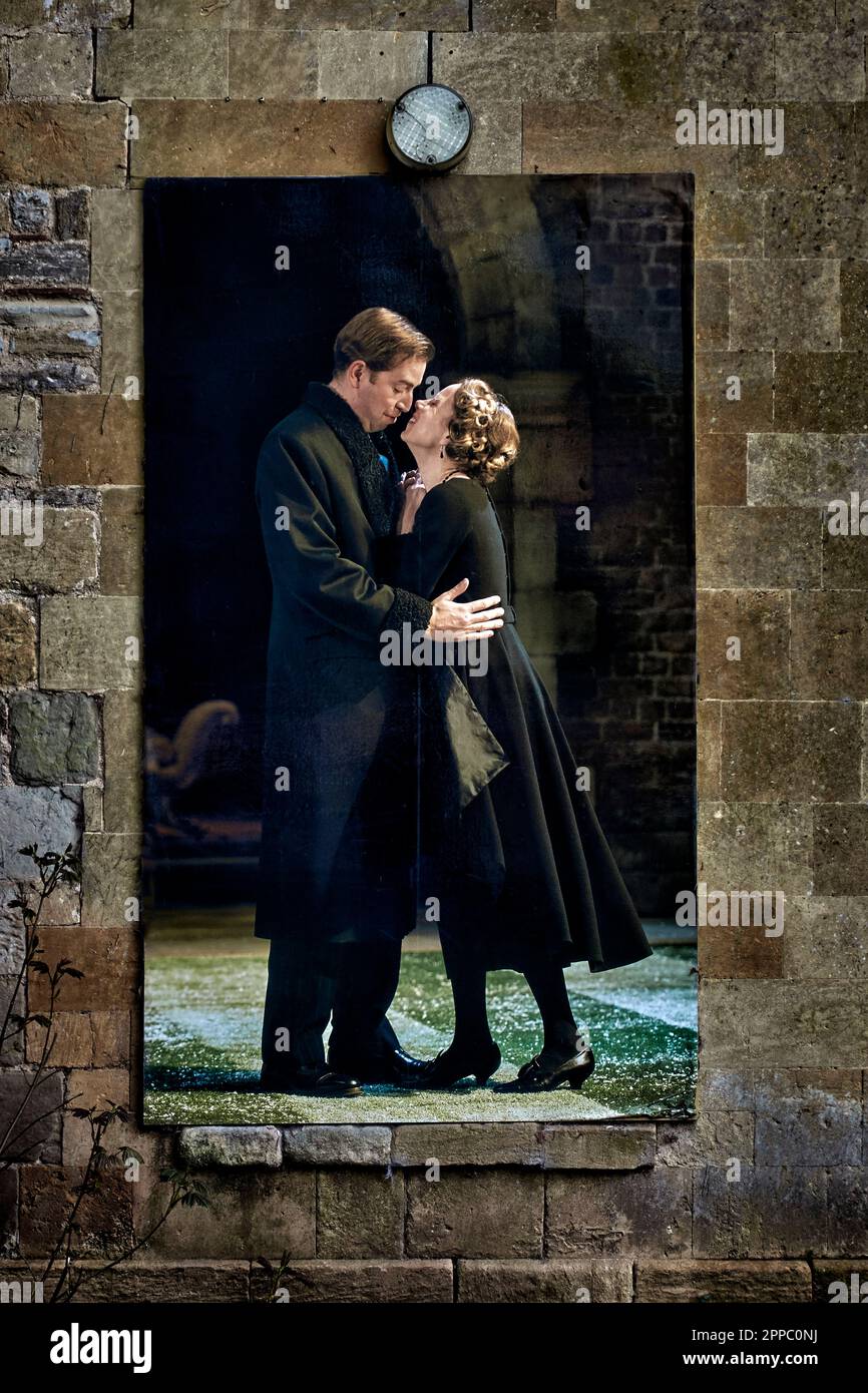 Shakespeare actors depicted on wall mounted photographs and ...