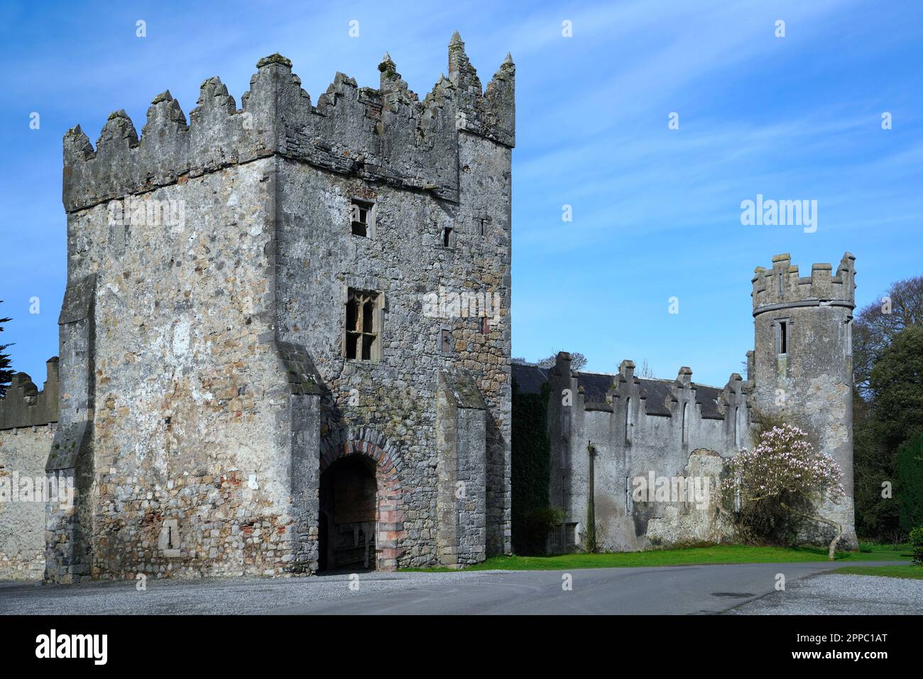 Howth Castle near Dublin, which was owned by the same family for more ...