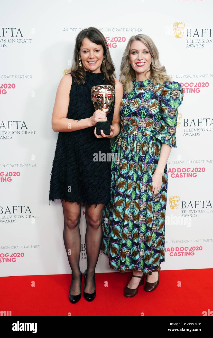 Rachel Parris and Charlie Melville (left) with the Emerging Talent ...