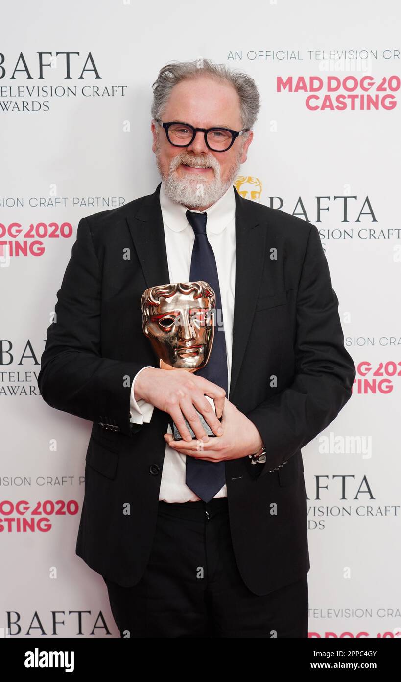 Rupert Houseman with the Editing: Factual award during the Bafta ...