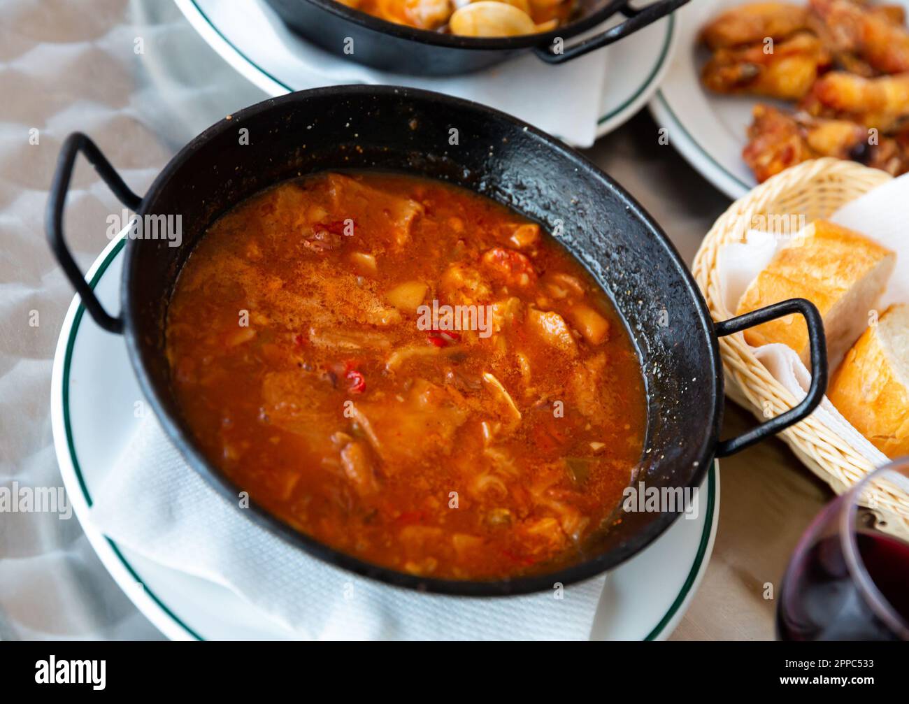 National Spanish dish Callos Stock Photo - Alamy