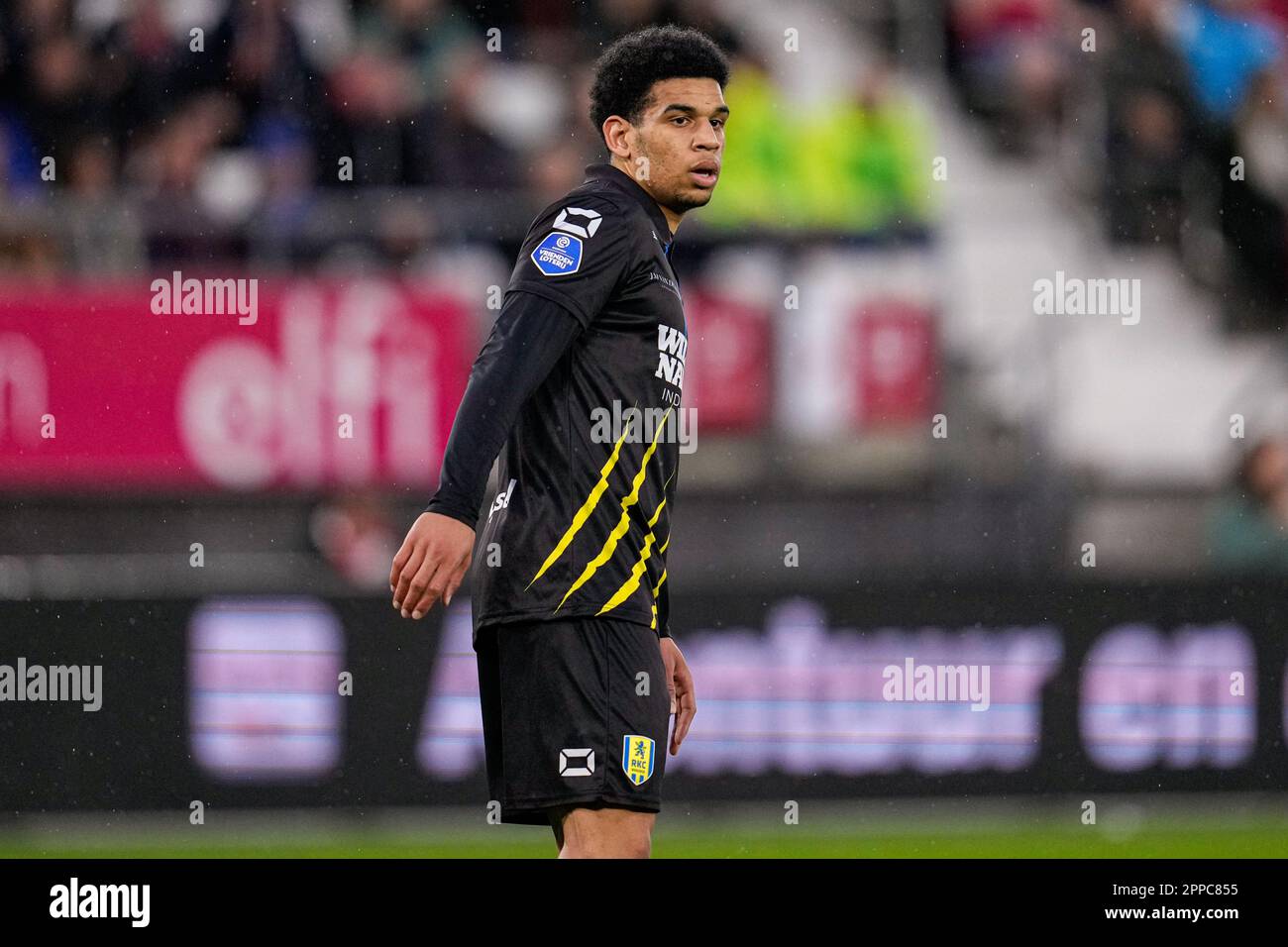 ALKMAAR, NETHERLANDS - APRIL 23: Shawn Adewoye of RKC Waalwijk during ...