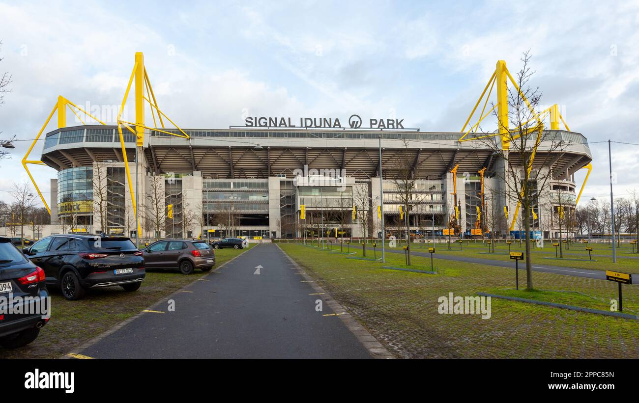 Dortmund, Germany - 05 January, 2023: Football stadium of Borussia ...