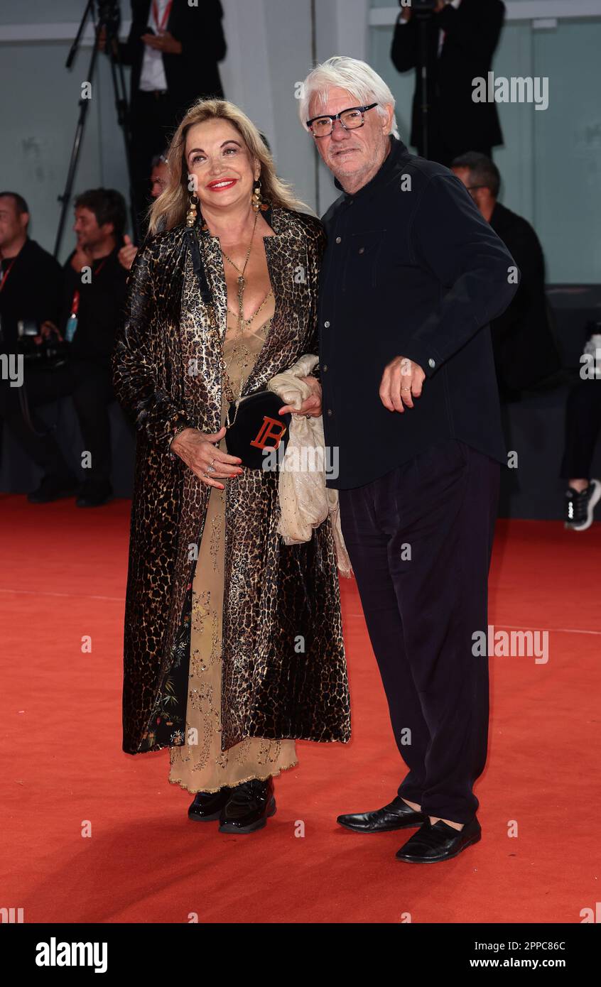 VENICE, ITALY - SEPTEMBER 08: Ricky Tognazzi and Simona Izzo attends ...
