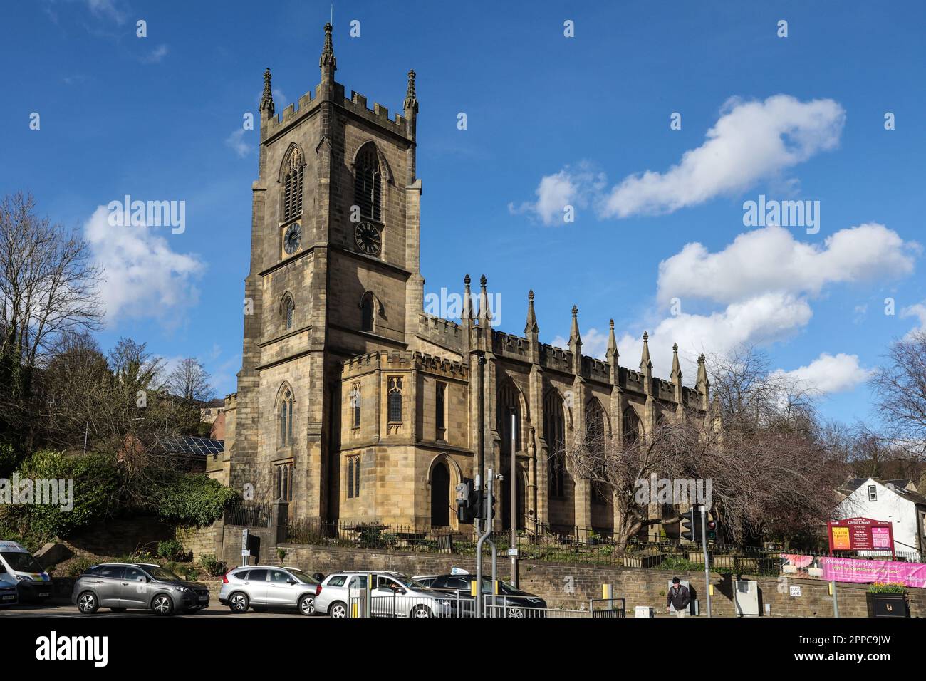 A market town in the upper calder valley hi-res stock photography and ...