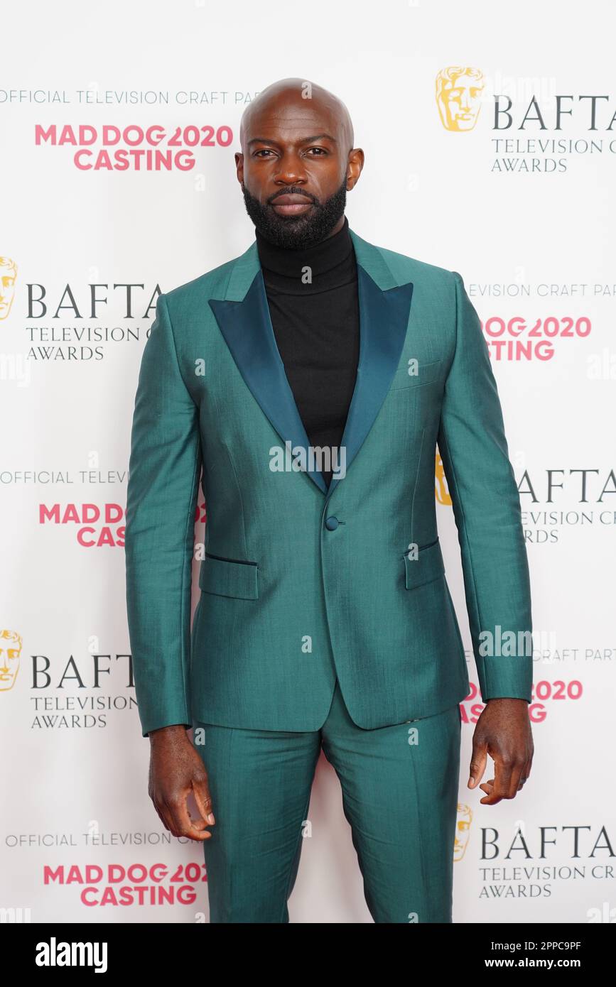 David Gyasi during the Bafta Television Craft Awards at The Brewery in ...