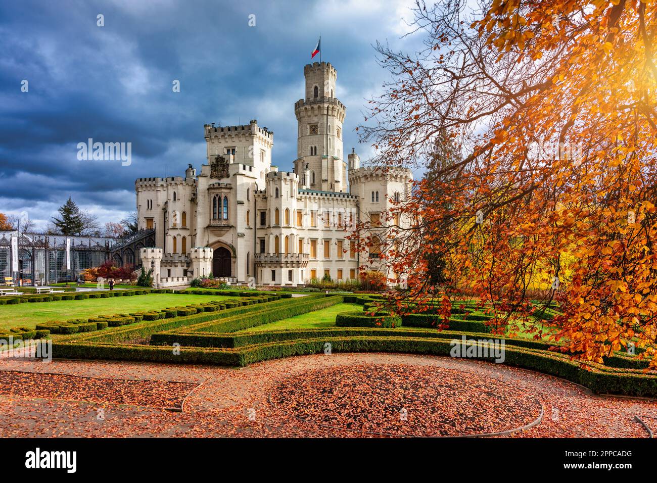 Castle Hluboka nad Vltavou is one of the most beautiful castles in ...