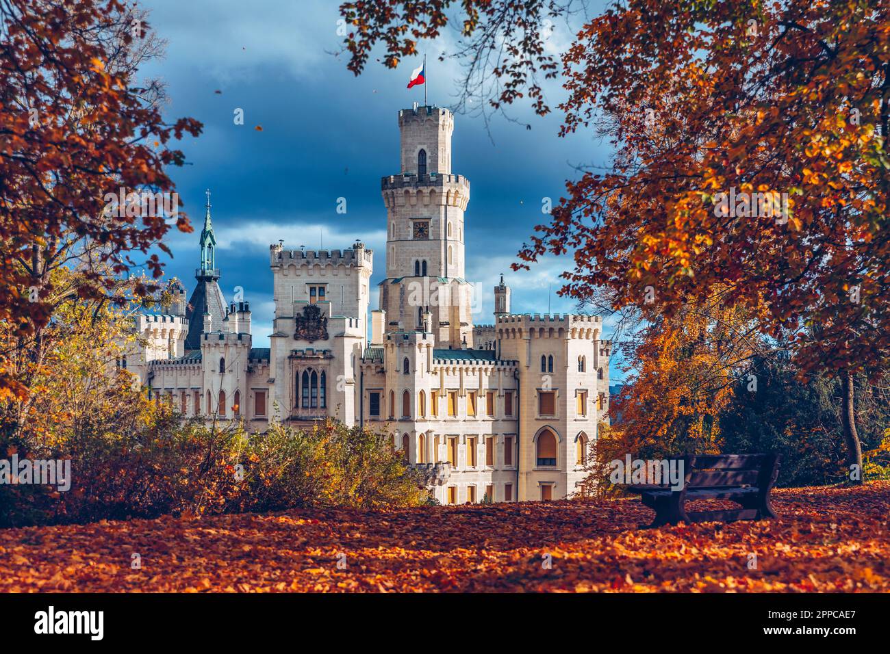 Castle Hluboka nad Vltavou is one of the most beautiful castles in ...