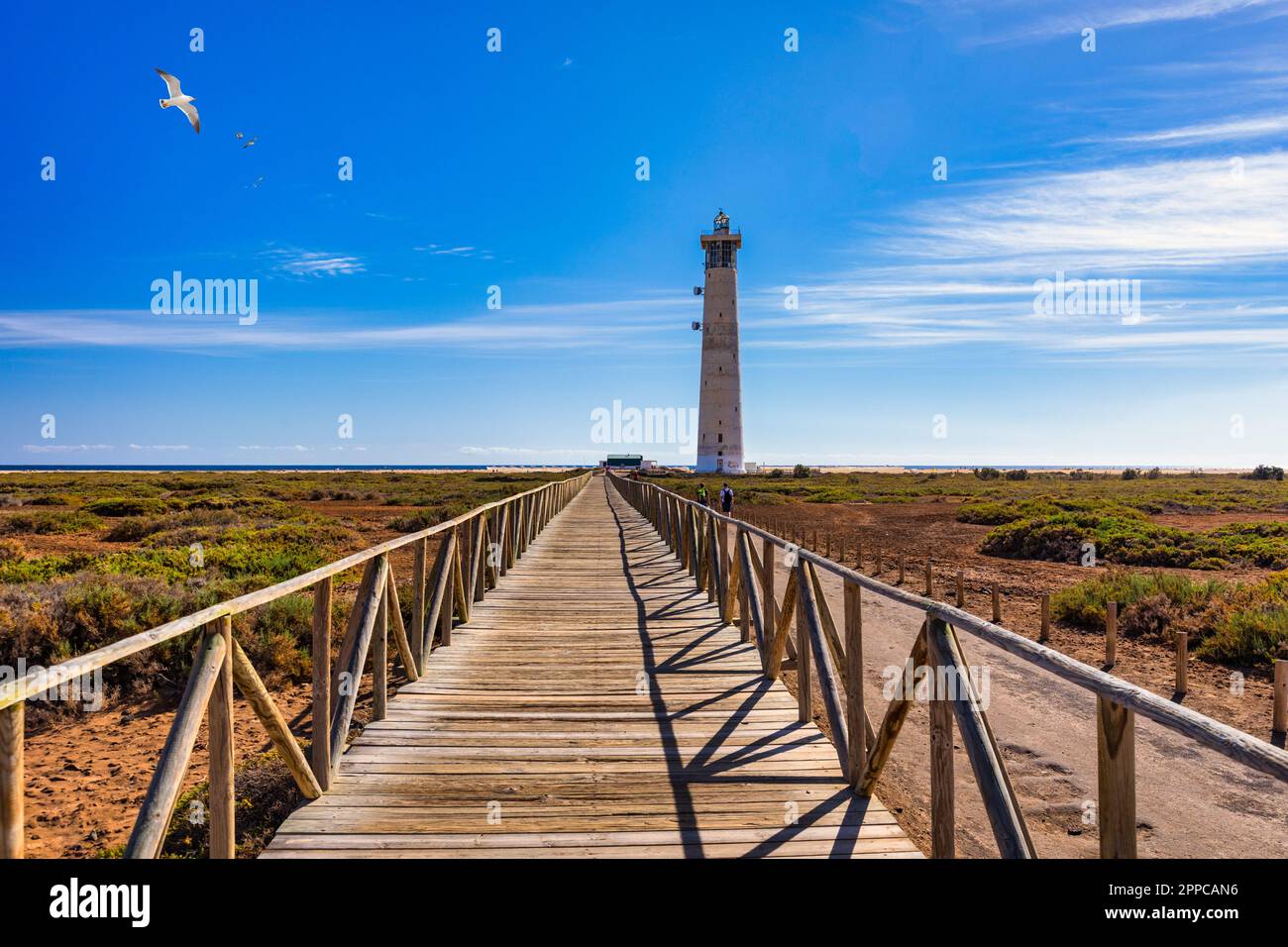 Fuerteventura morro jable lighthouse hi-res stock photography and ...