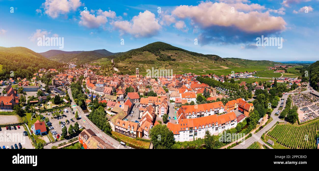 Kaysersberg in Alsace, one of the most beautiful villages of France ...