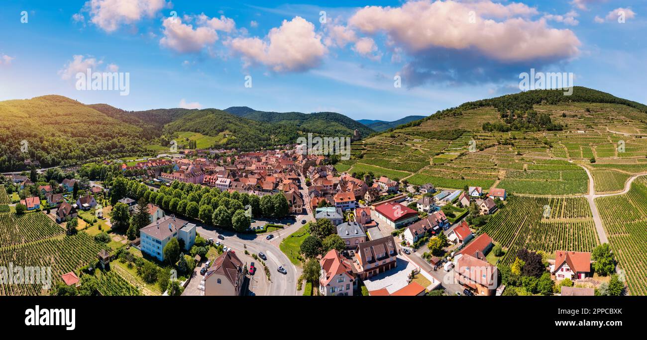 Kaysersberg in Alsace, one of the most beautiful villages of France ...
