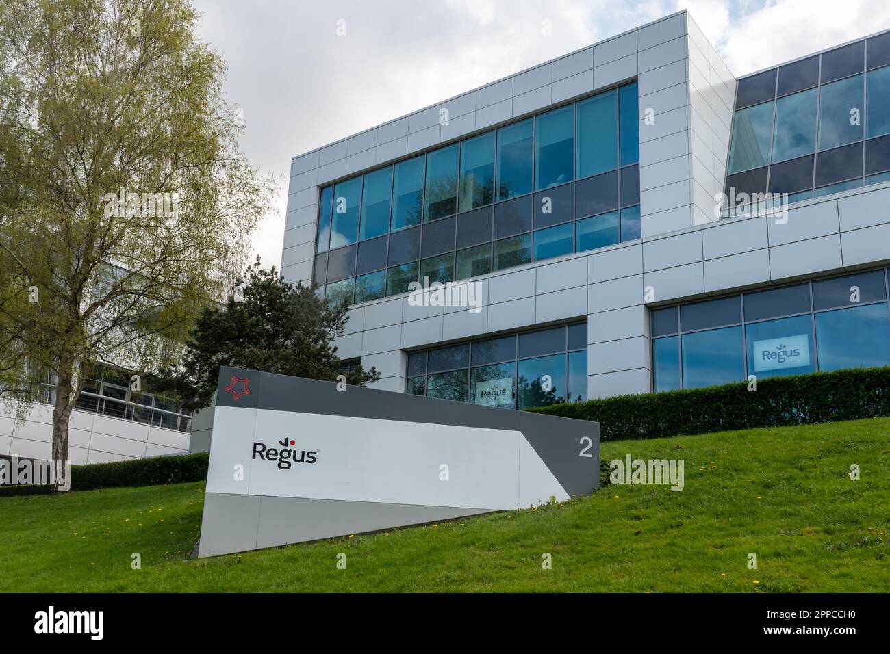 Guildford Business Park, Surrey, England, UK. Regus coworking office ...