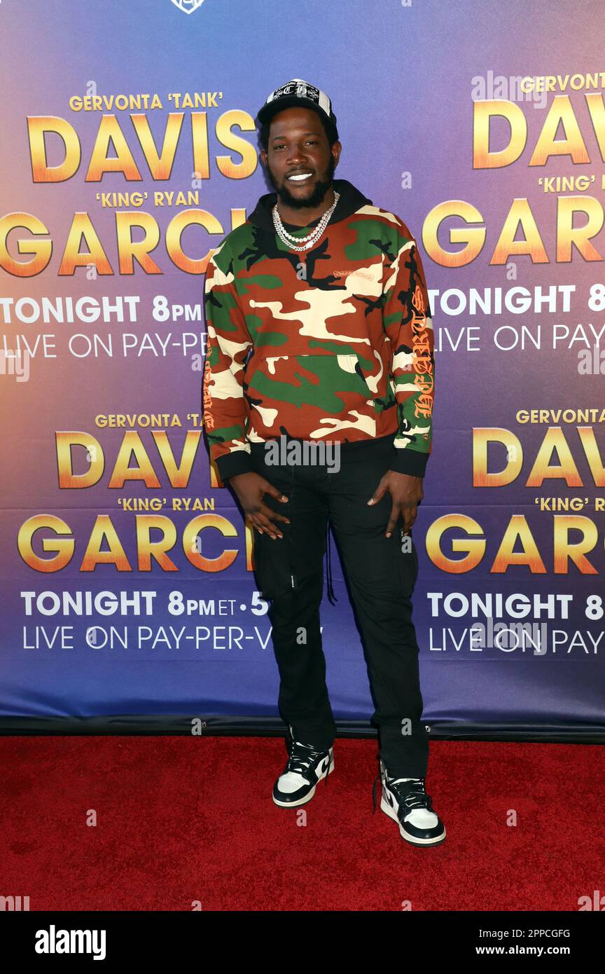 Las Vegas, USA. 22nd Apr, 2023. Erickson Lubin at Gervonta Davis vs ...