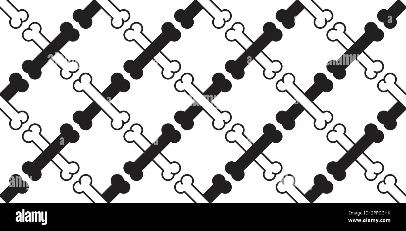dog bone seamless pattern vector isolated wallpaper background Stock Vector Image & Art - Alamy