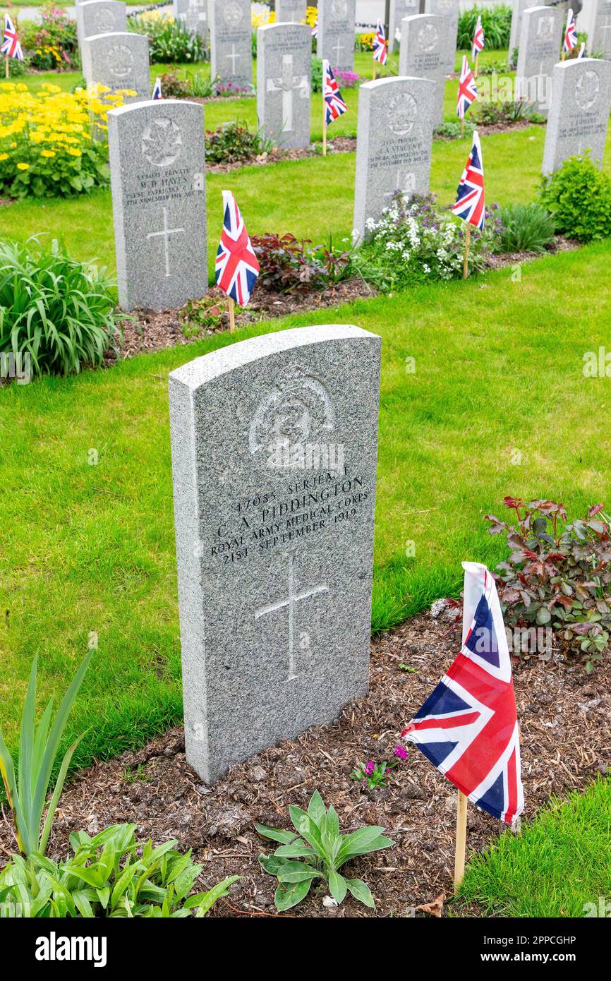 Warrington Soldiers' Corner, Cheshire, UK. Sunday 23 April 2023 ...
