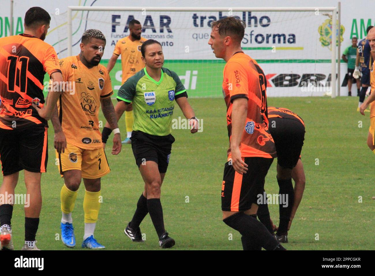 April 23, 2023, Manaus, Amazonas, Brasil: (SPO) Amazonense Soccer ...