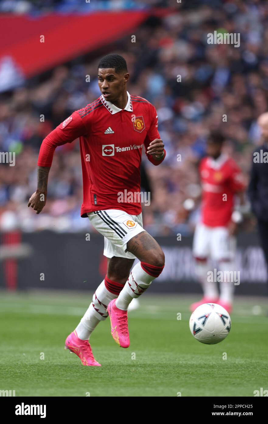Fa cup 2023 marcus rashford hi-res stock photography and images - Alamy