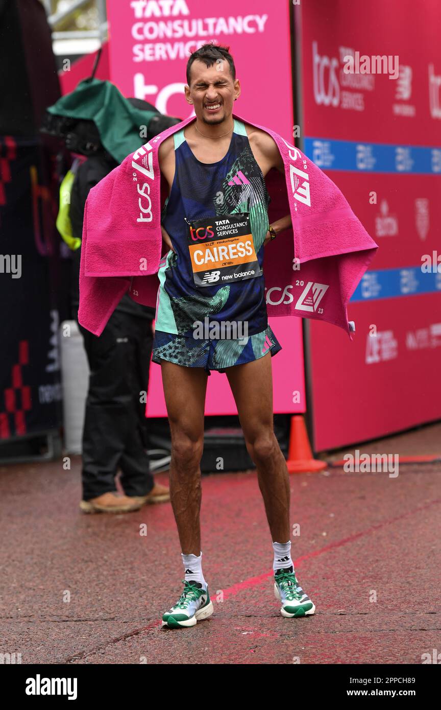 London, UK. 23rd Apr, 2023. Emile Cairess of Great Britain & NI the ...