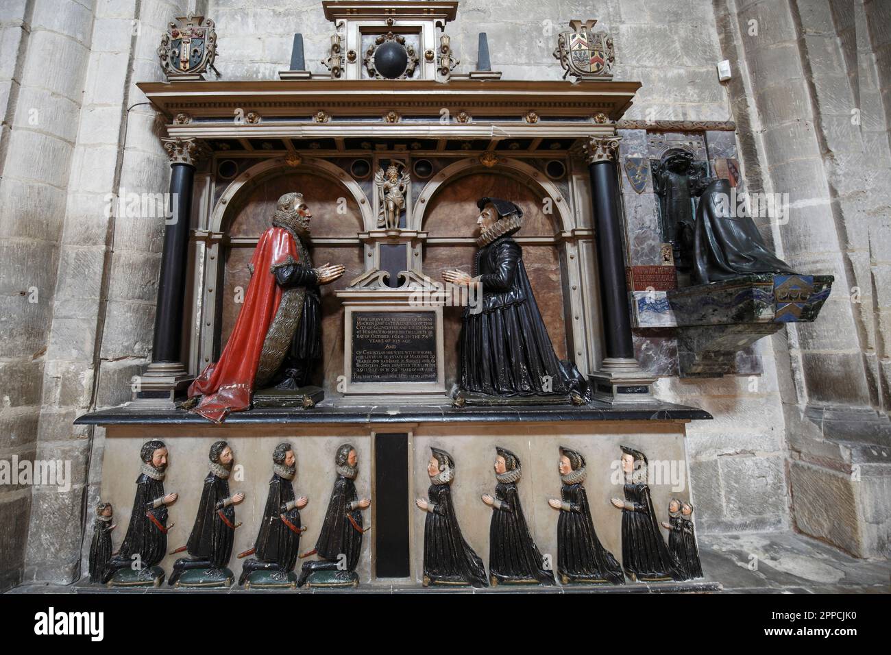 Thomas Machen, Alderman of the City of Gloucester, and his wife ...
