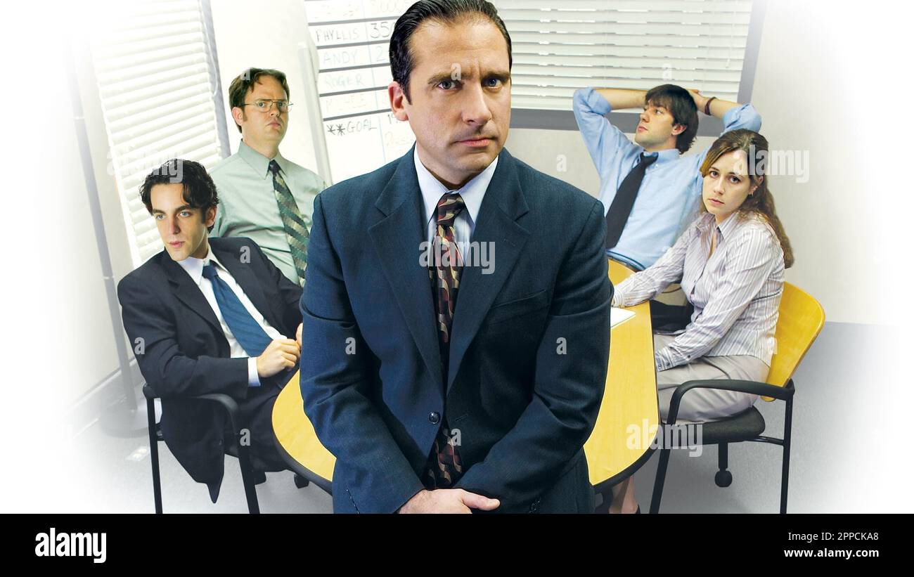 RAINN WILSON, JENNA FISCHER, STEVE CARELL, JOHN KRASINSKI and B. J ...