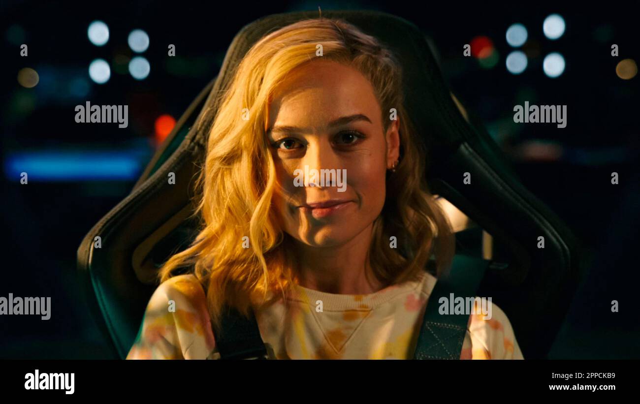 BRIE LARSON in THE MARVELS (2023), directed by NIA DACOSTA. Credit ...