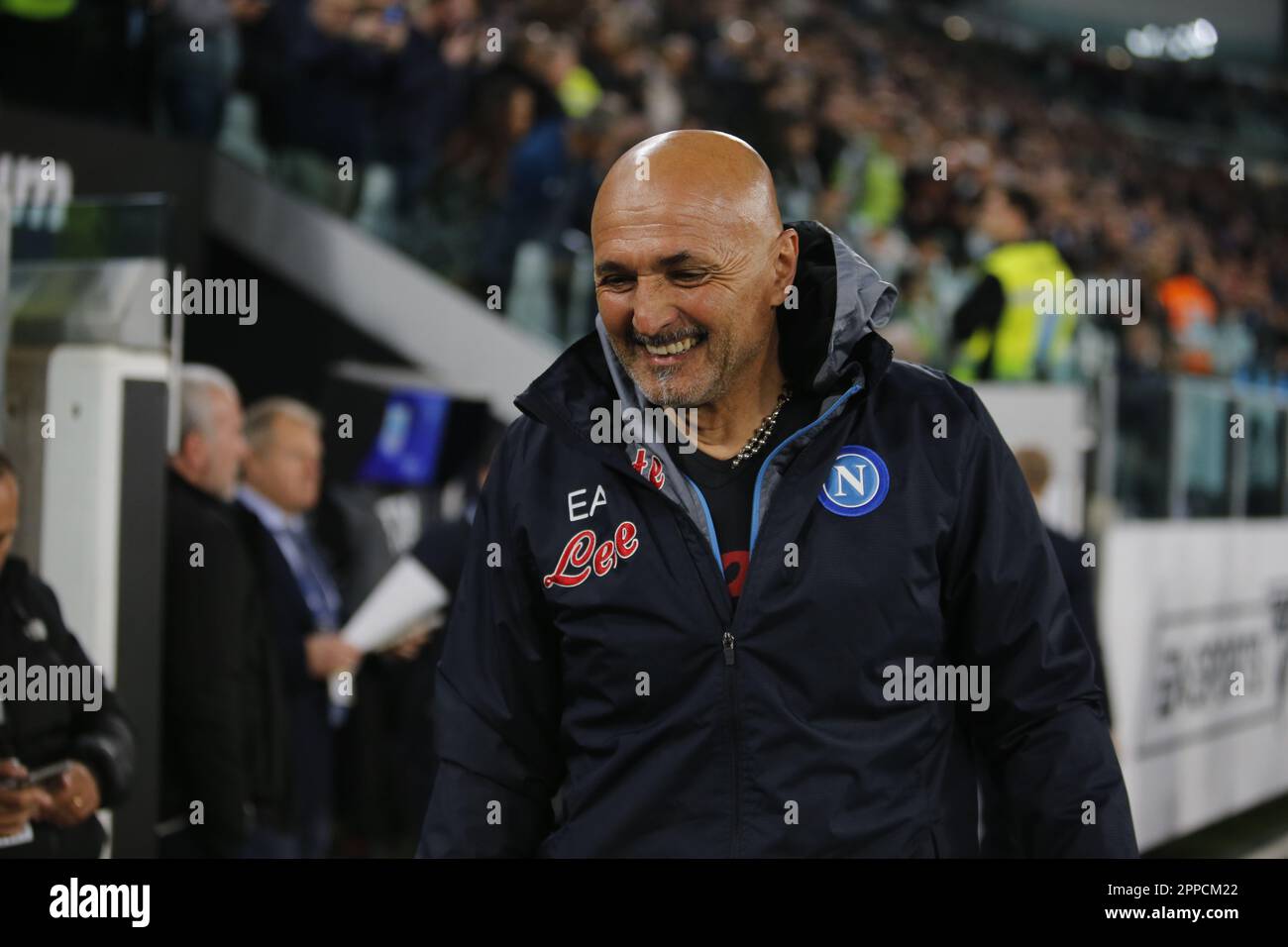 Turin, Italy. 23rd Apr, 2023. Luciano Spalletti, Manager of SSC Napoli ...