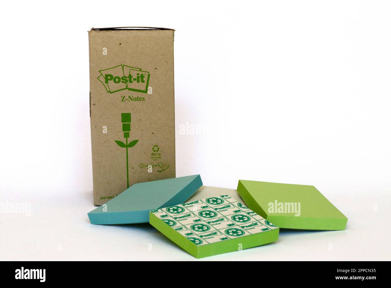 Post-it notes, brand of 3M Company Stock Photo - Alamy