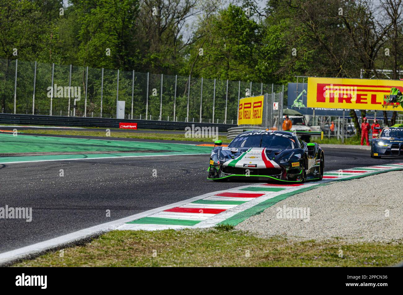 Monza, Italy. 23rd Apr, 2023. Monza, Monza, Italy, April 23, 2023, #38 ...
