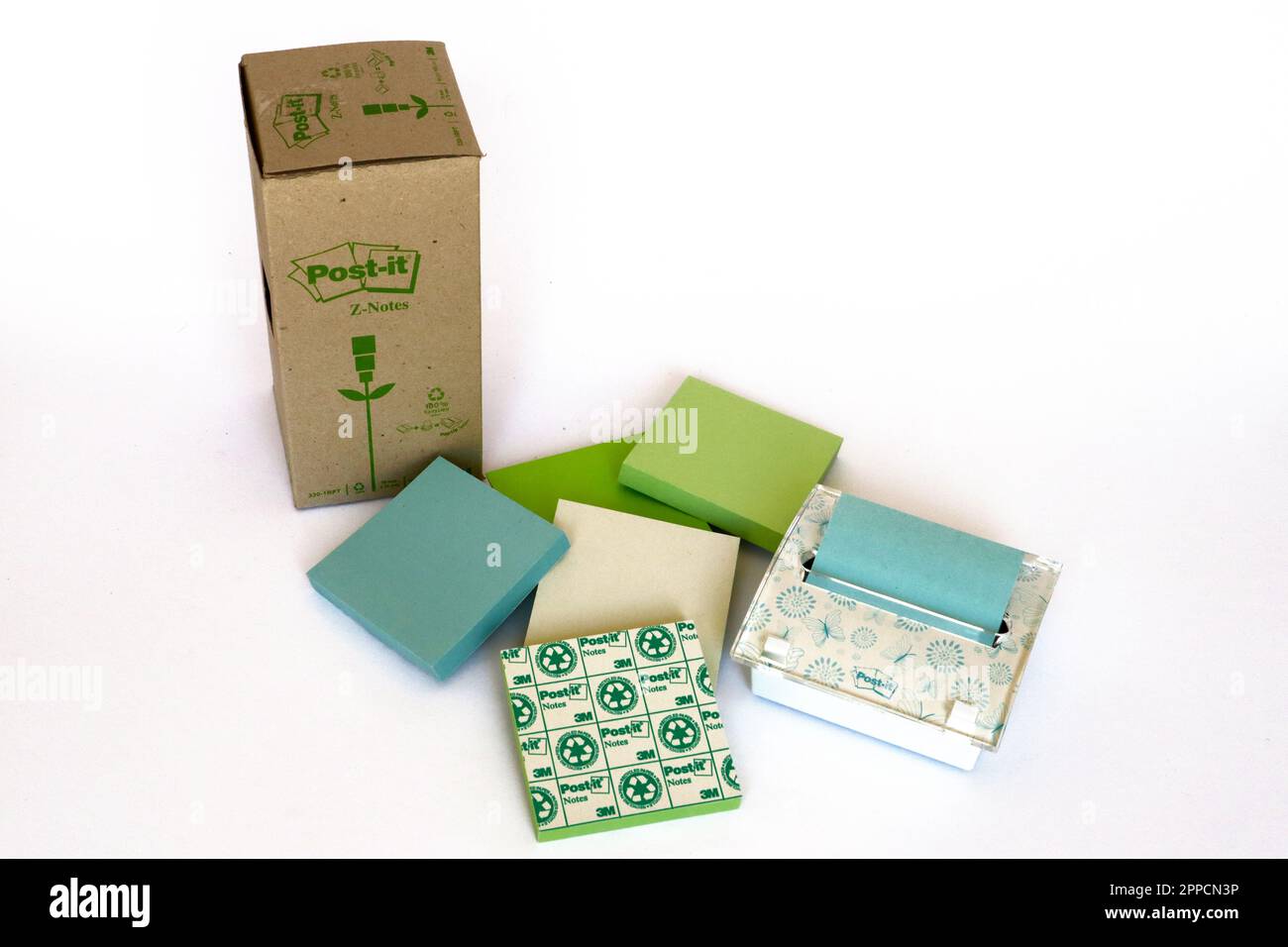 Post-it notes, brand of 3M Company Stock Photo - Alamy