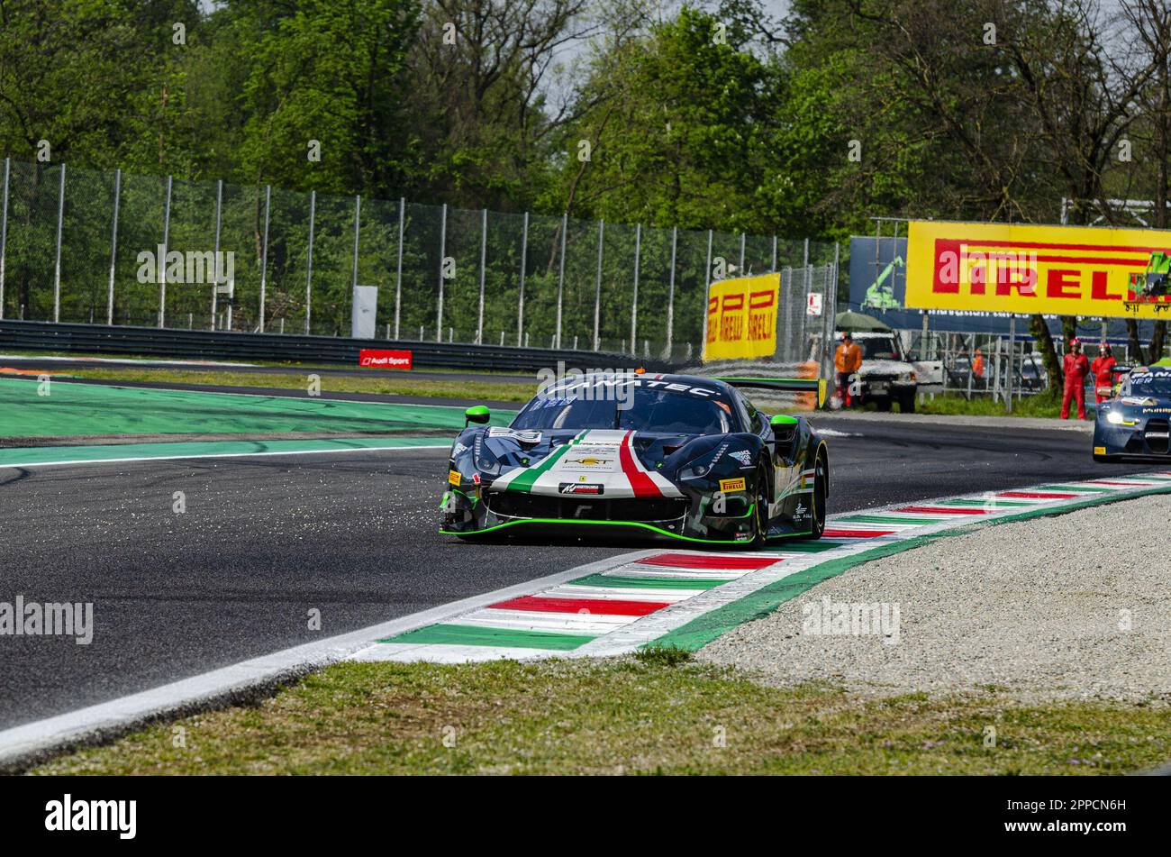 Monza, Italy. 23rd Apr, 2023. Monza, Monza, Italy, April 23, 2023, #38 ...