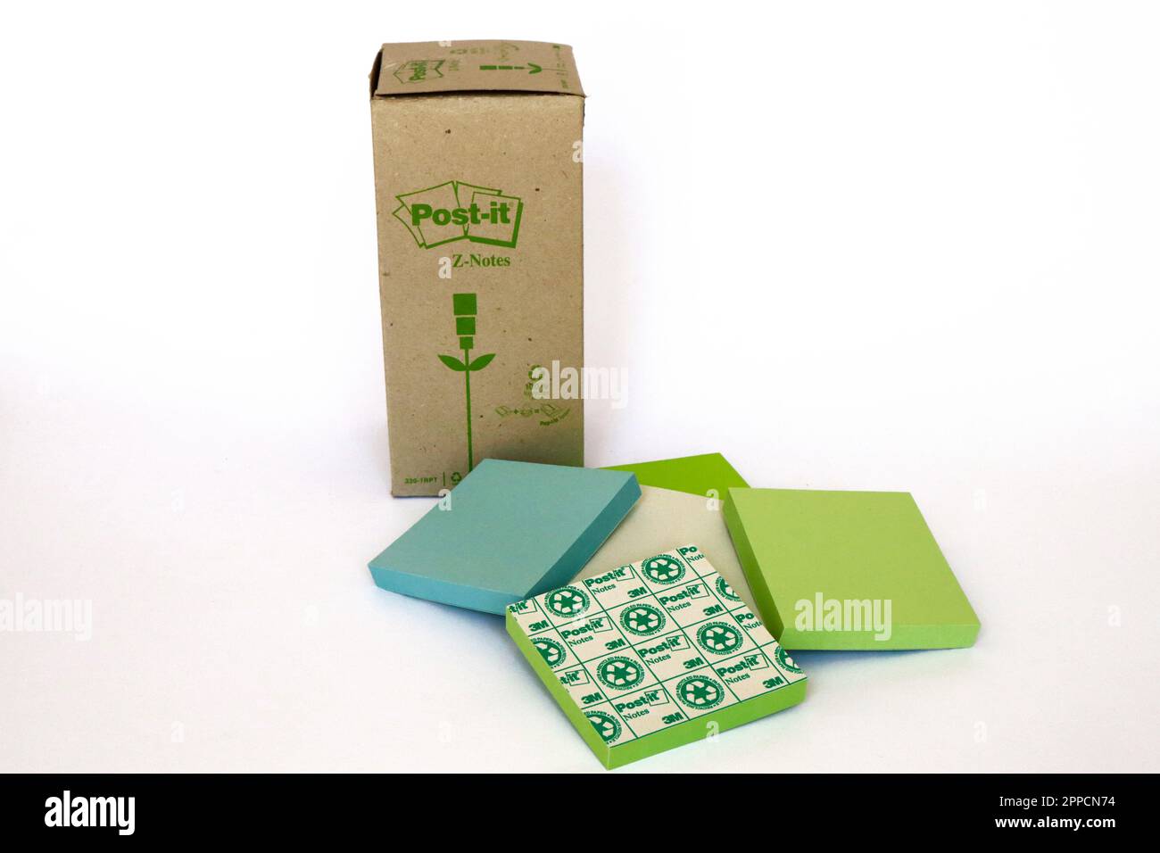 Post-it notes, brand of 3M Company Stock Photo - Alamy