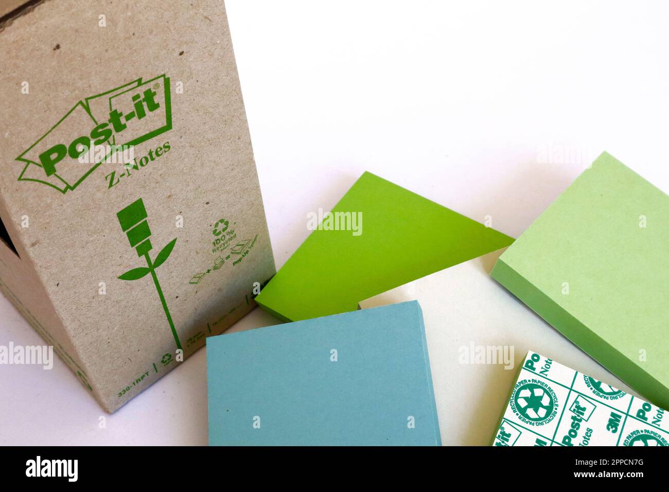 Post-it notes, brand of 3M Company Stock Photo - Alamy