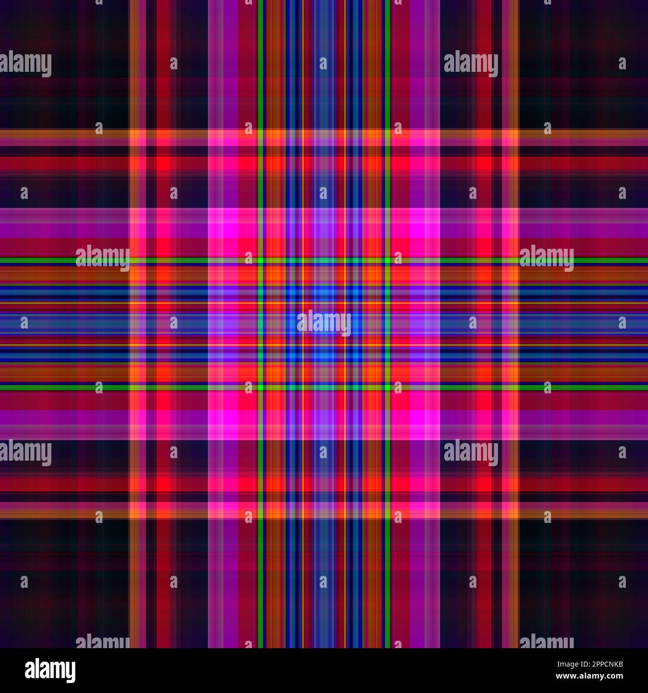 Vintage tartan pattern in vaporwave colorful style. Vintage 80s plaid ...