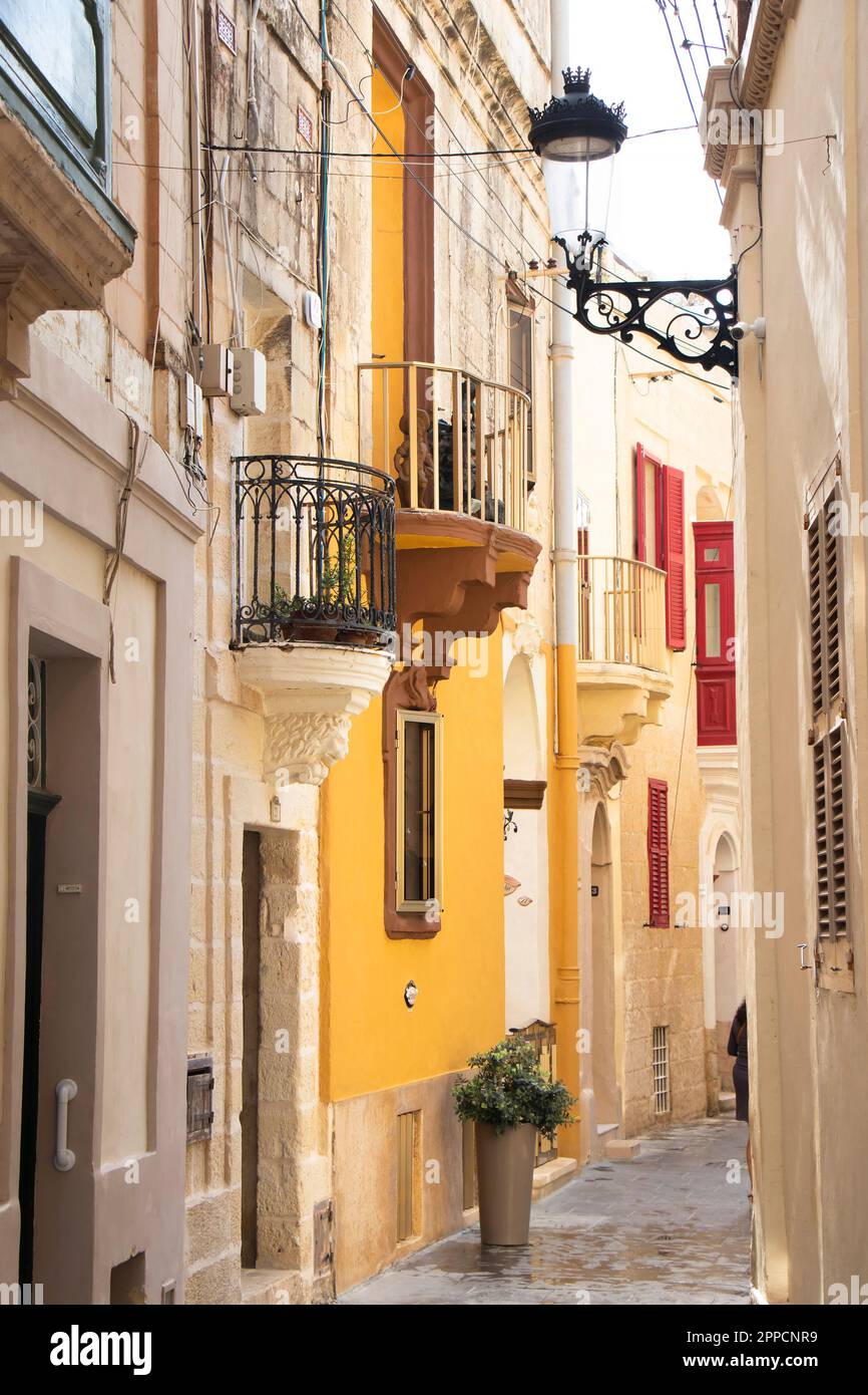 Rabat, Malta - November 13, 2022: Picturesque and colorful ...